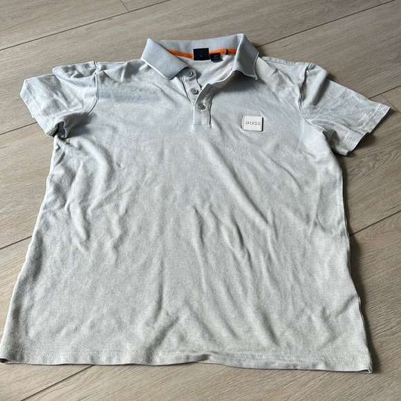 Hugo Boss | Shirts | Mens Boss Polo In A Sand Color | Poshmark